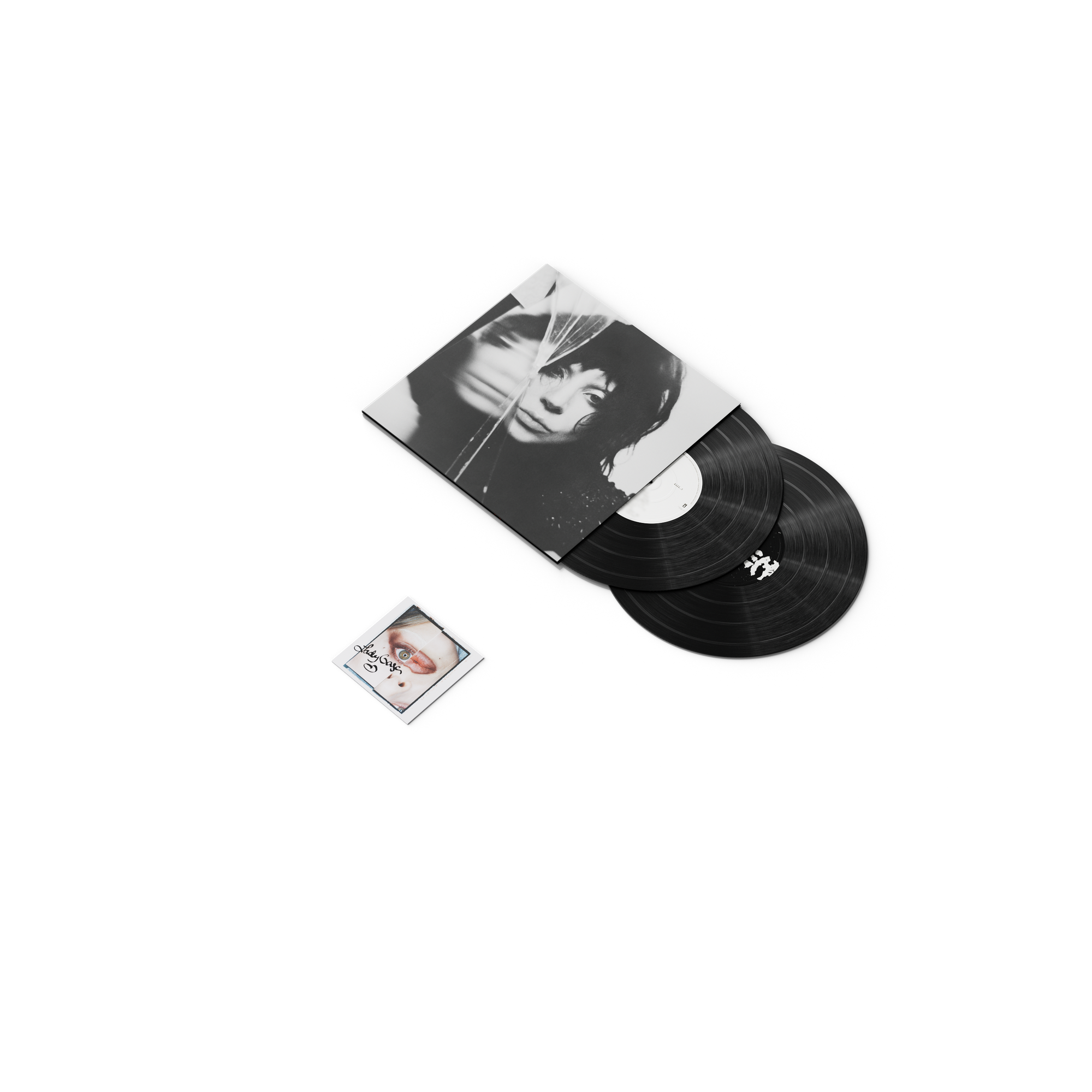 MAYHEM Standard Black Vinyl + Signed Art Card - Lady Gaga