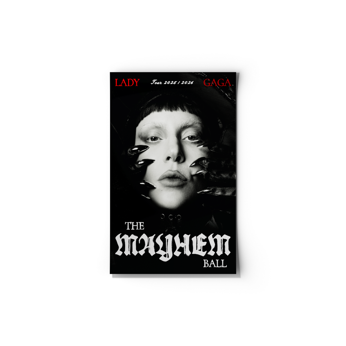 The MAYHEM Ball Poster - Lady Gaga